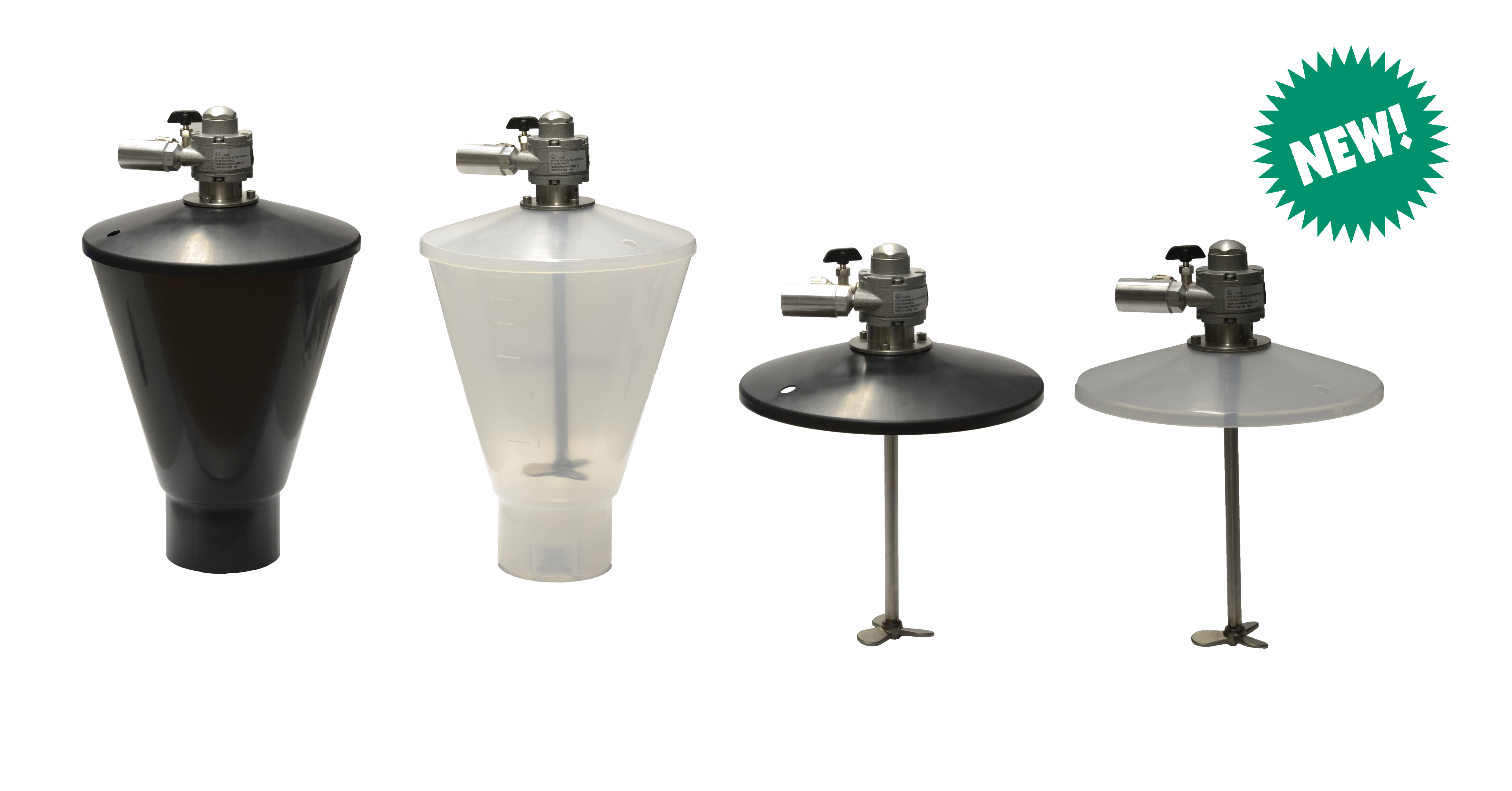 Berizzi | Pneumatic stirrer 1AM with 6L gravity tank