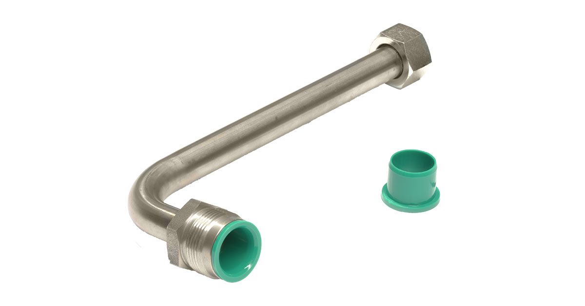 Berizzi | Stainless steel L adapter