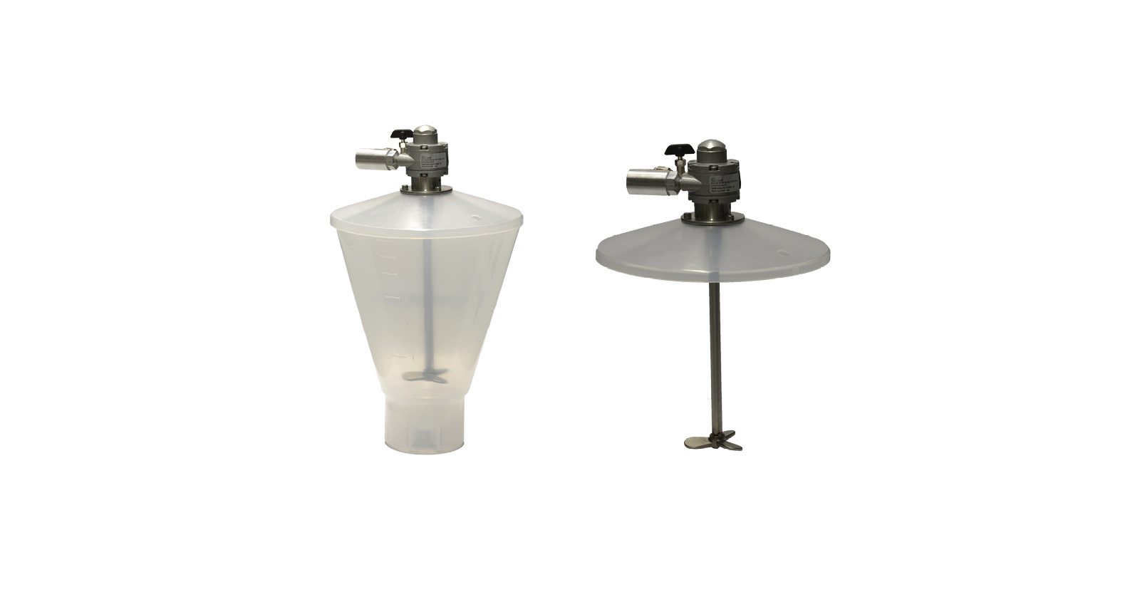Berizzi | Pneumatic stirrer 6l with white gravity tank