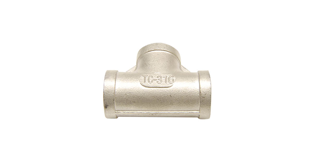 Berizzi | Stainless steel T connector FFF