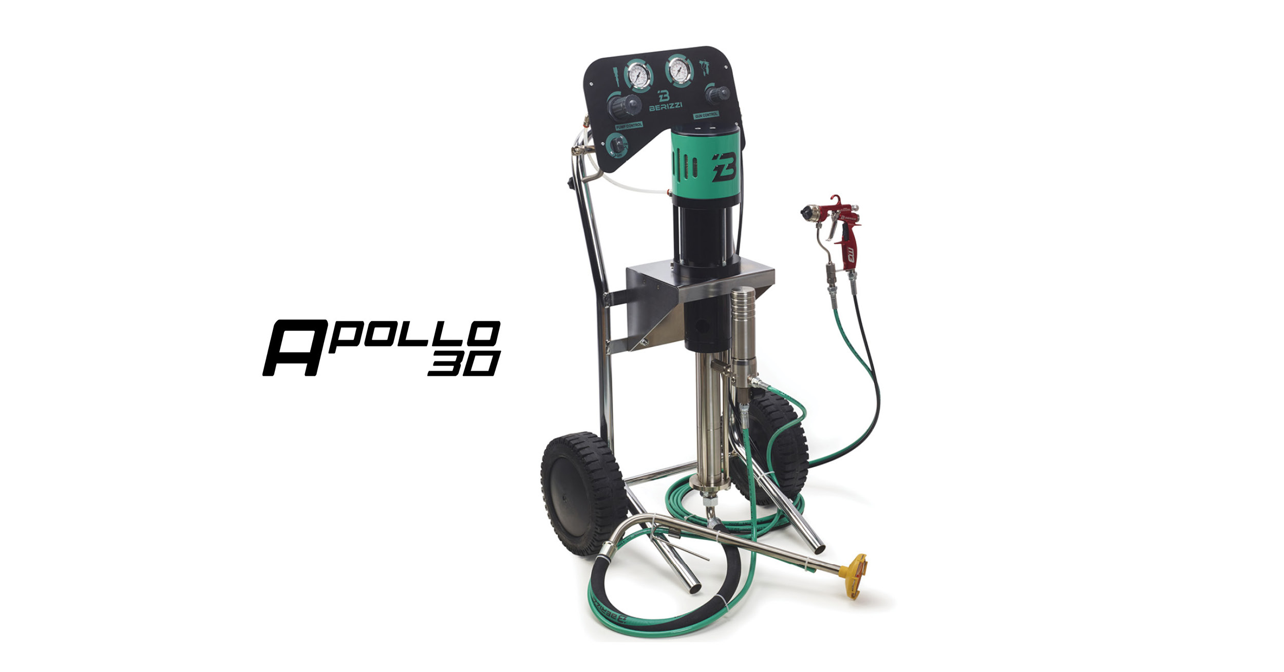 Berizzi | APOLLO 30 Pneumatic air-assisted airless piston pump
